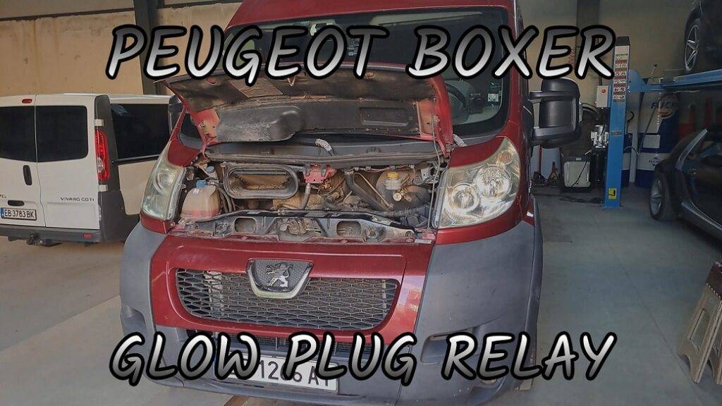 Peugeot Boxer - Glow plug relay replacement - Snipool