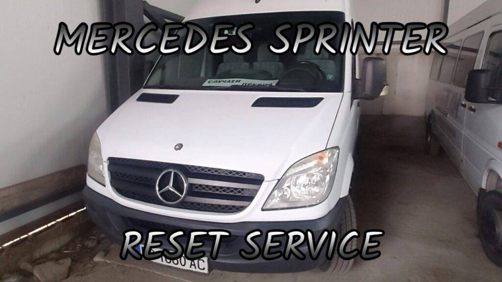 Mercedes Sprinter Service Zurcksetzen